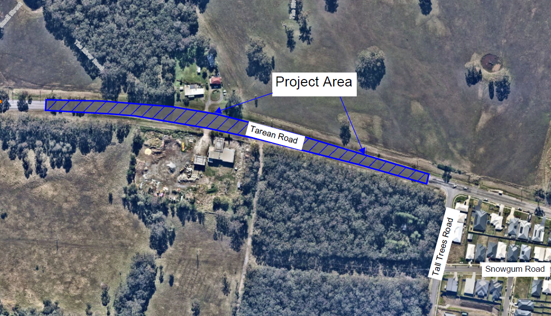 Tarean Road, Karuah | Projects & Works | Have Your Say Port Stephens